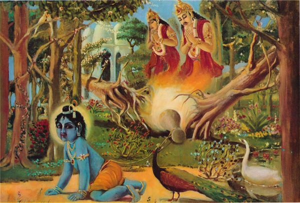 KB 1-10 / Deliverance of Nalakuvara and Manigriva KRSNA, The Supreme ...