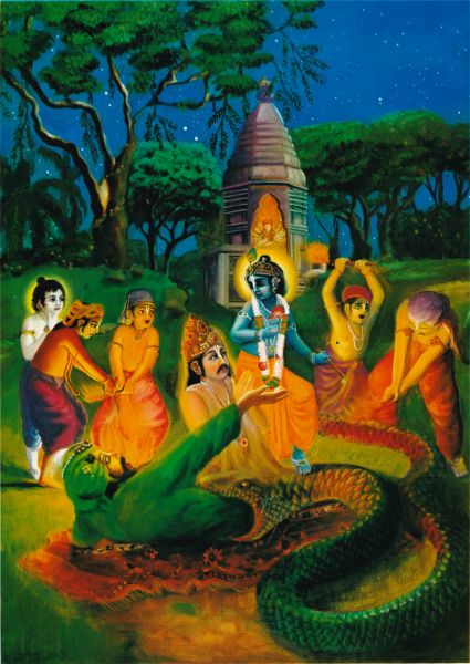 KB 1-33 / Vidyadhara Liberated and the Demon Sankhasura Killed KRSNA ...